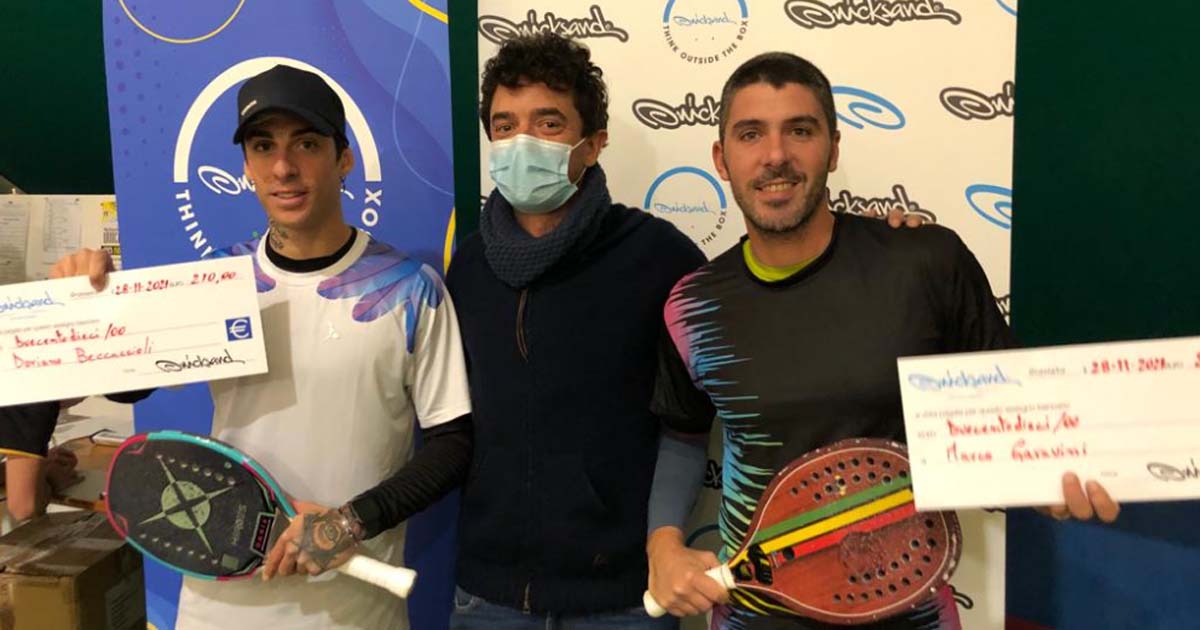 Beccaccioli-Garavini in trionfo nel Quicksand open | MaremmaOggi