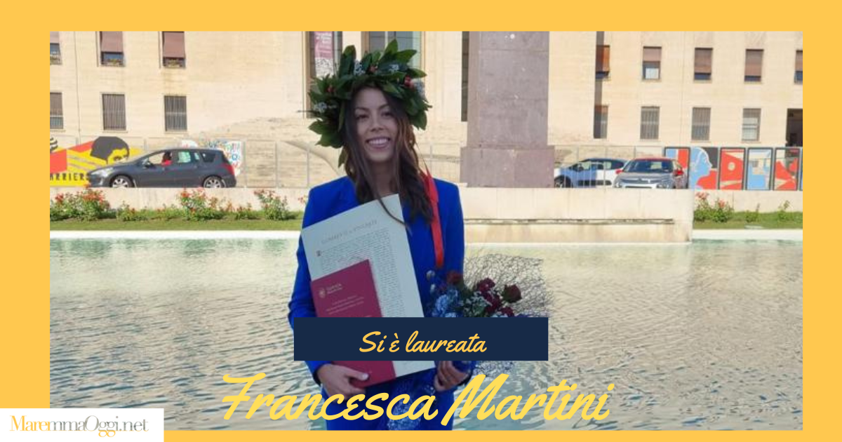 Francesca, la dottoressa da 110 e lode | MaremmaOggi