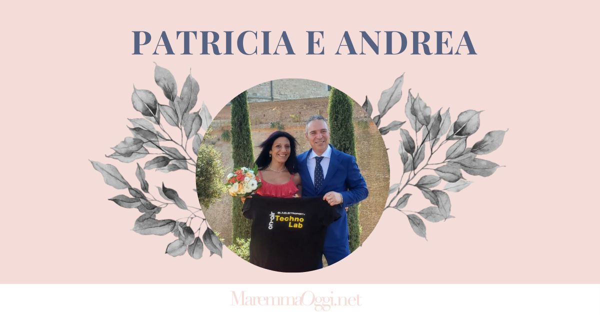 Auguri a Patricia e Andrea, novelli sposi | MaremmaOggi