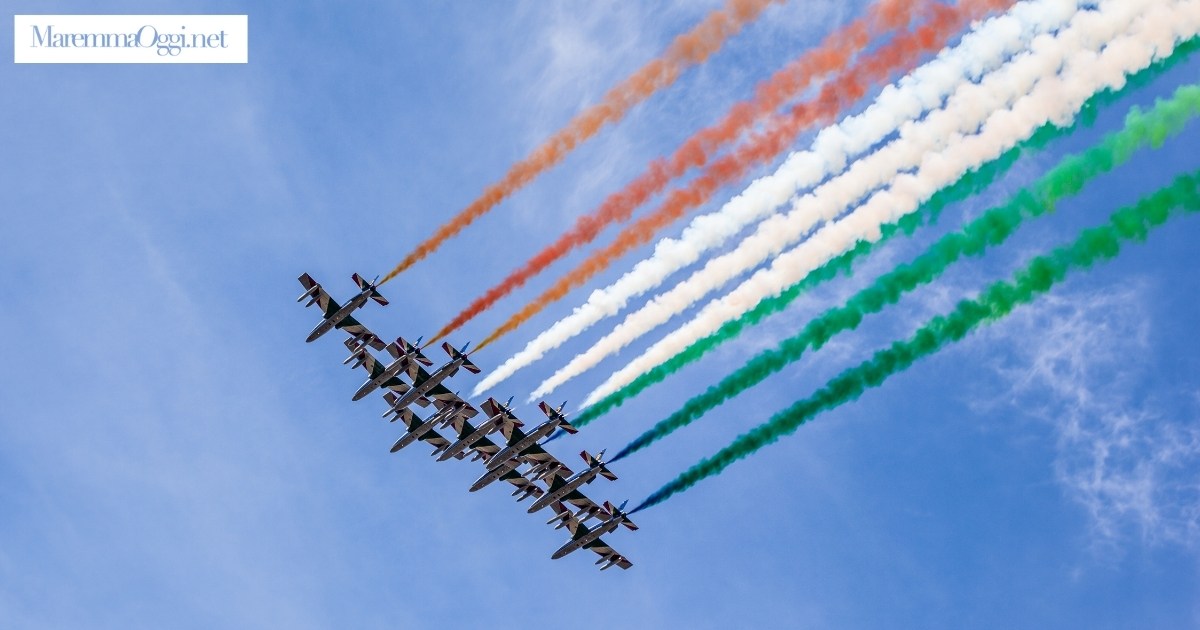 Arrivano le Frecce tricolori: occhio ai divieti | MaremmaOggi