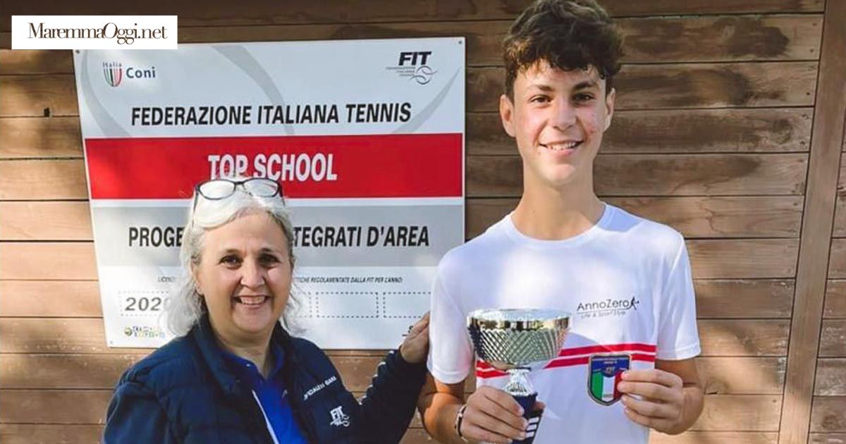 Tennis, Niccolò Chelli campione toscano under 14 | MaremmaOggi