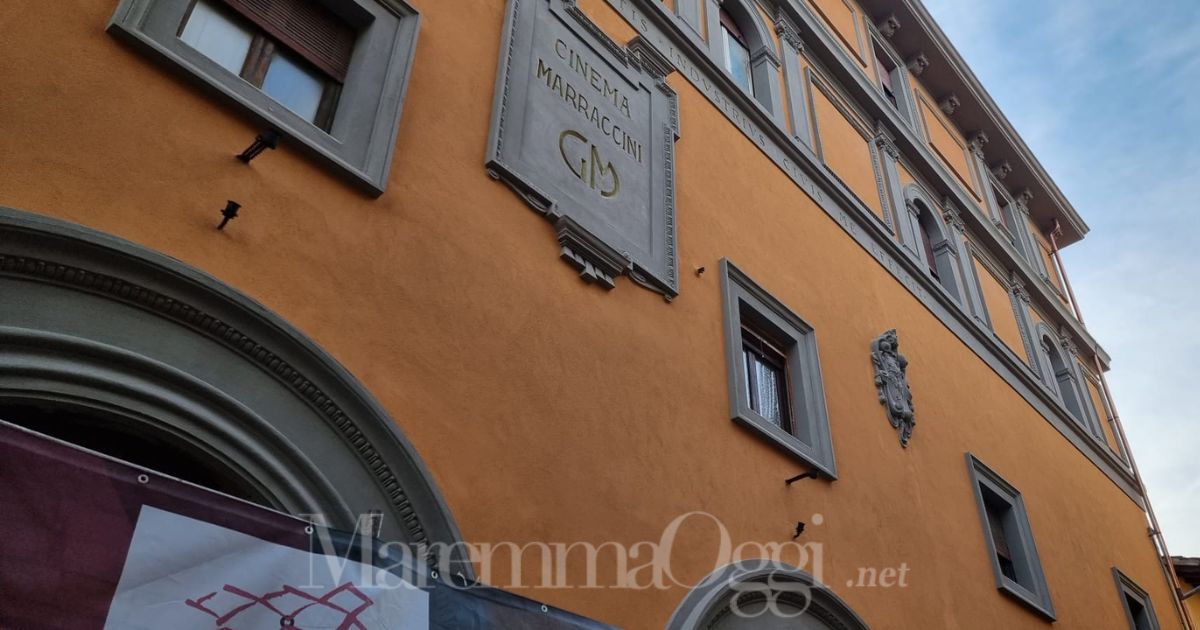 Ex Marraccini, lavori finiti. Scoperta una scritta che non si vedeva