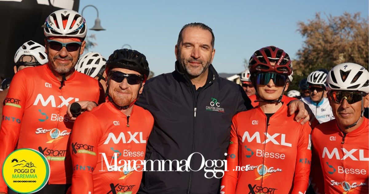 Anche Jury Chechi alla gran fondo Poggi di Maremma