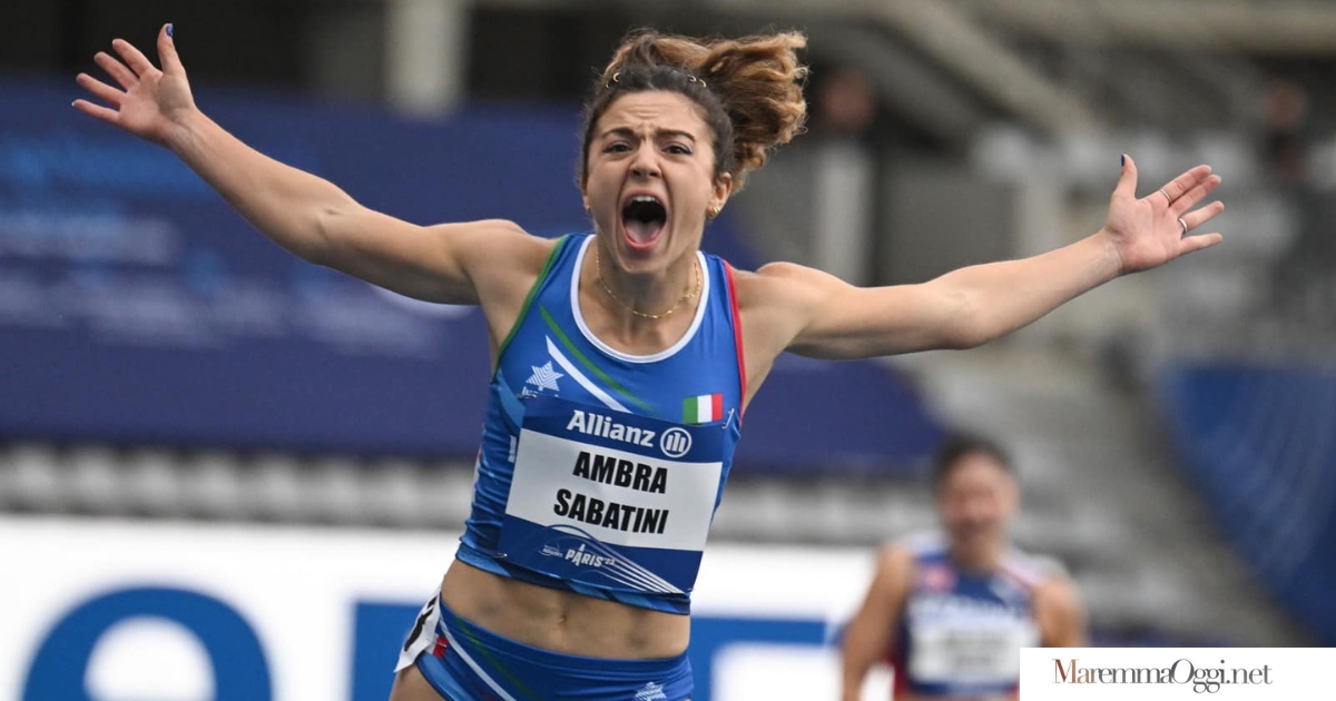 Ambra Sabatini è oro e record mondiale | MaremmaOggi