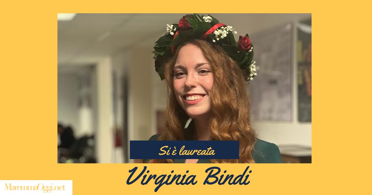 Complimenti Virginia, dottoressa in chimica | MaremmaOggi
