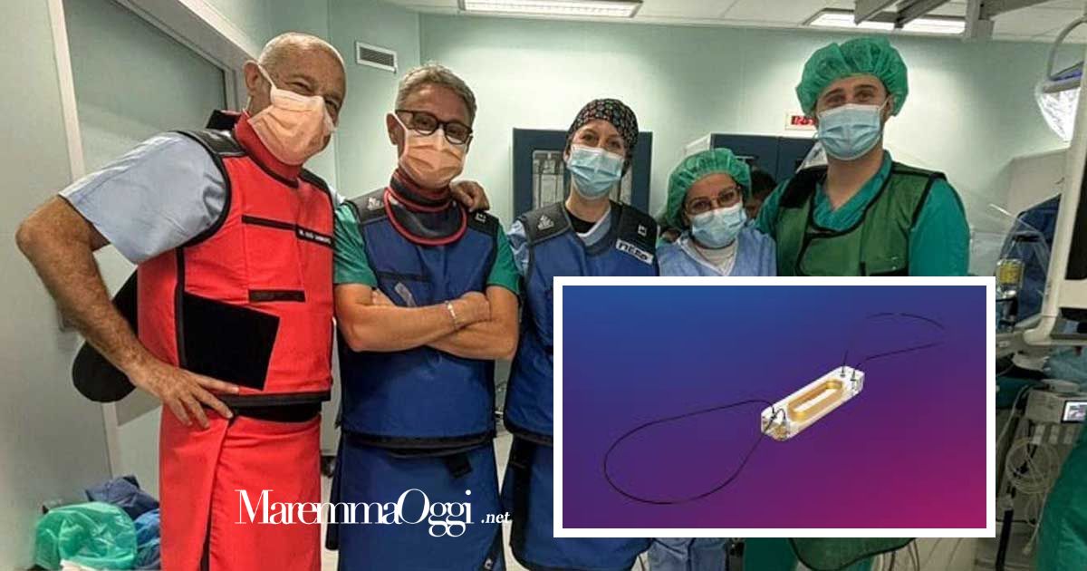 La graffetta miracolosa che salva la vita. Il primo impianto a Grosseto