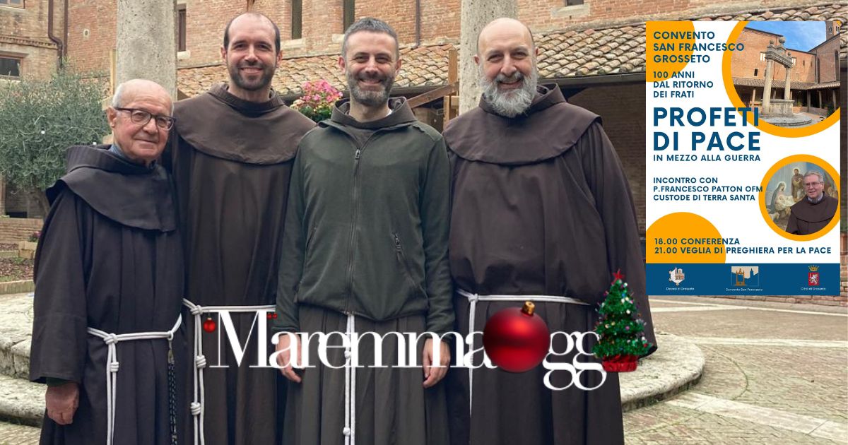 I francescani da un secolo a Grosseto, arriva il custode di Terra Santa ...