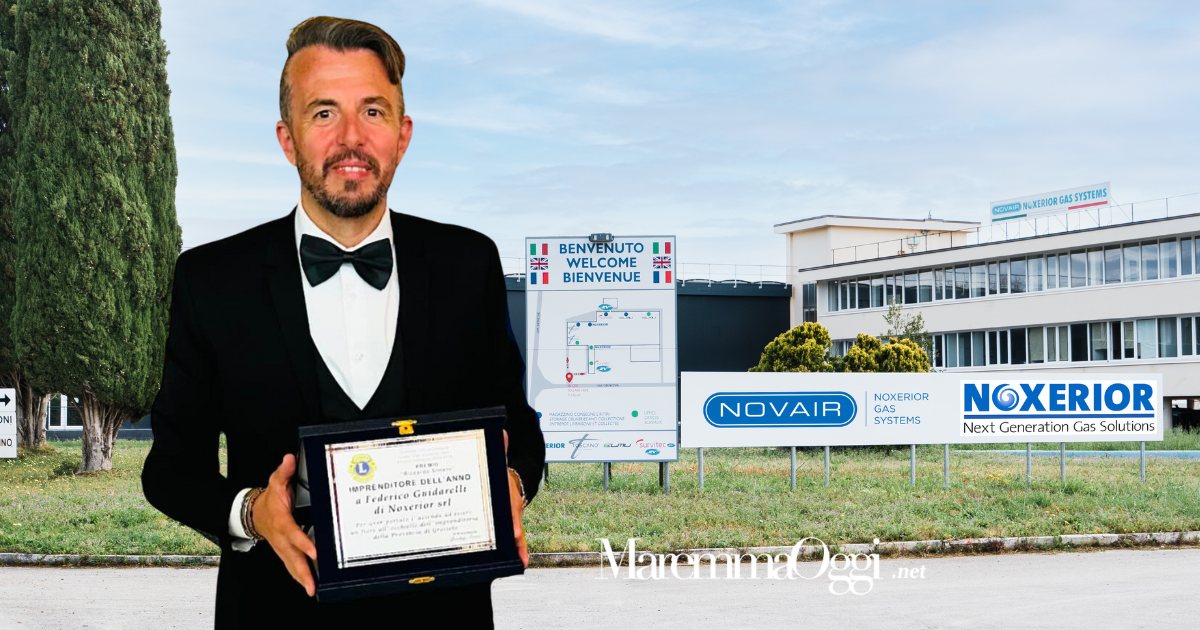 Federico Guidarelli (Noxerior) è l'imprenditore dell'anno | MaremmaOggi