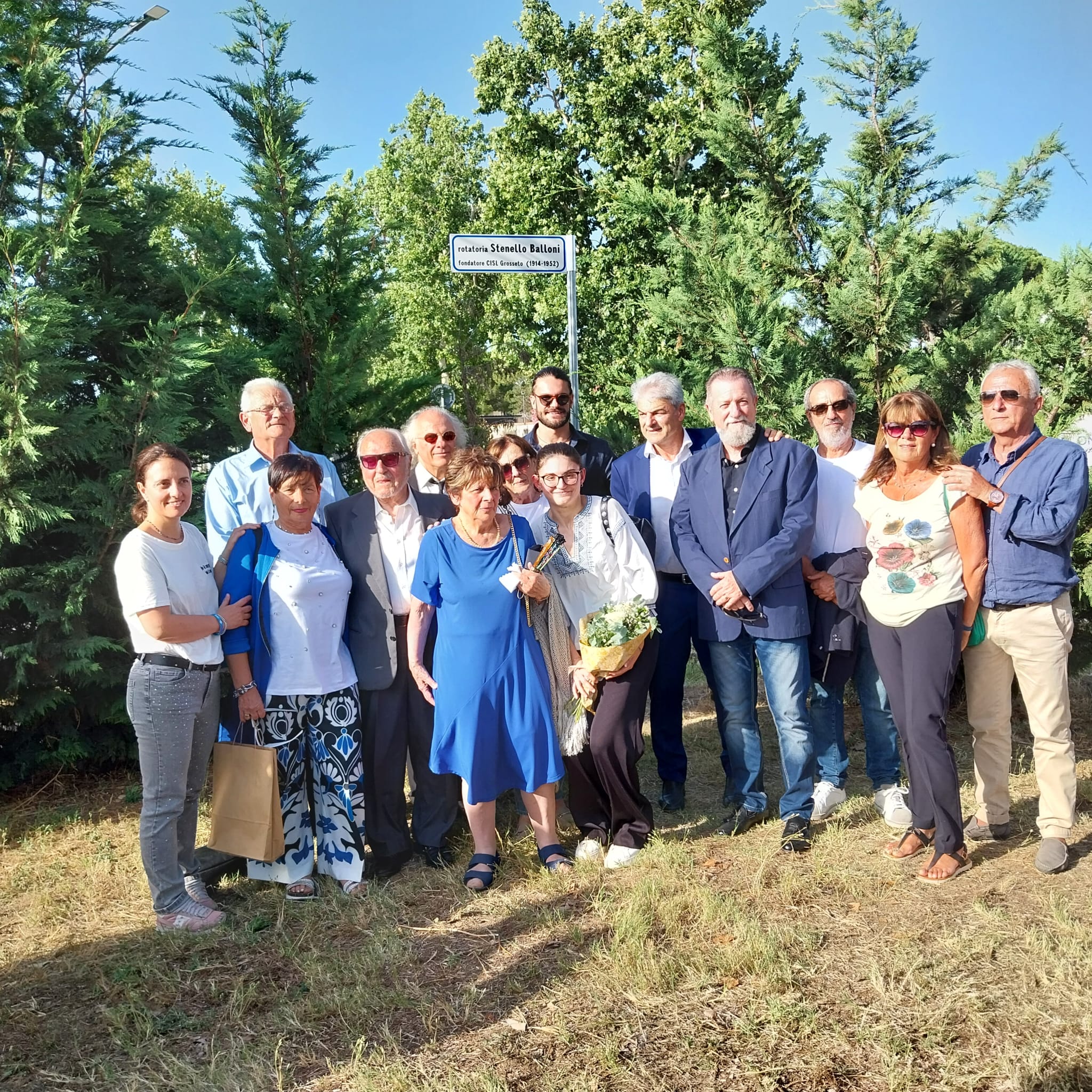 La rotatoria intitolata al sindacalista dei minatori | MaremmaOggi