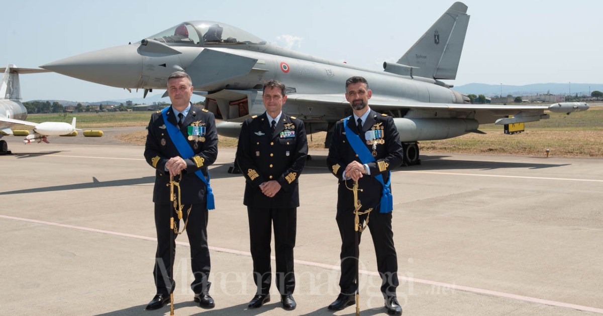 Nuovo comandante al 4° Stormo. La cerimonia. IL VIDEO | MaremmaOggi