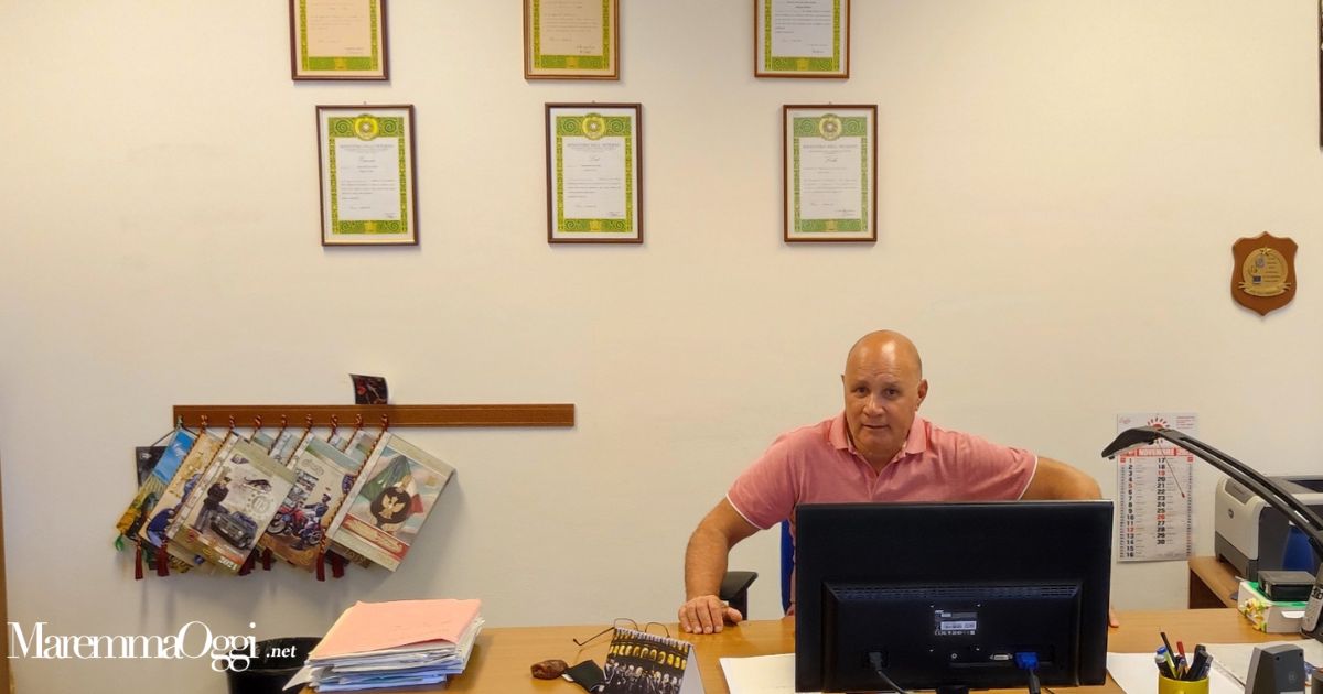 Dattilo va in pensione: «Una vita in polizia, grazie a tutti» | MaremmaOggi