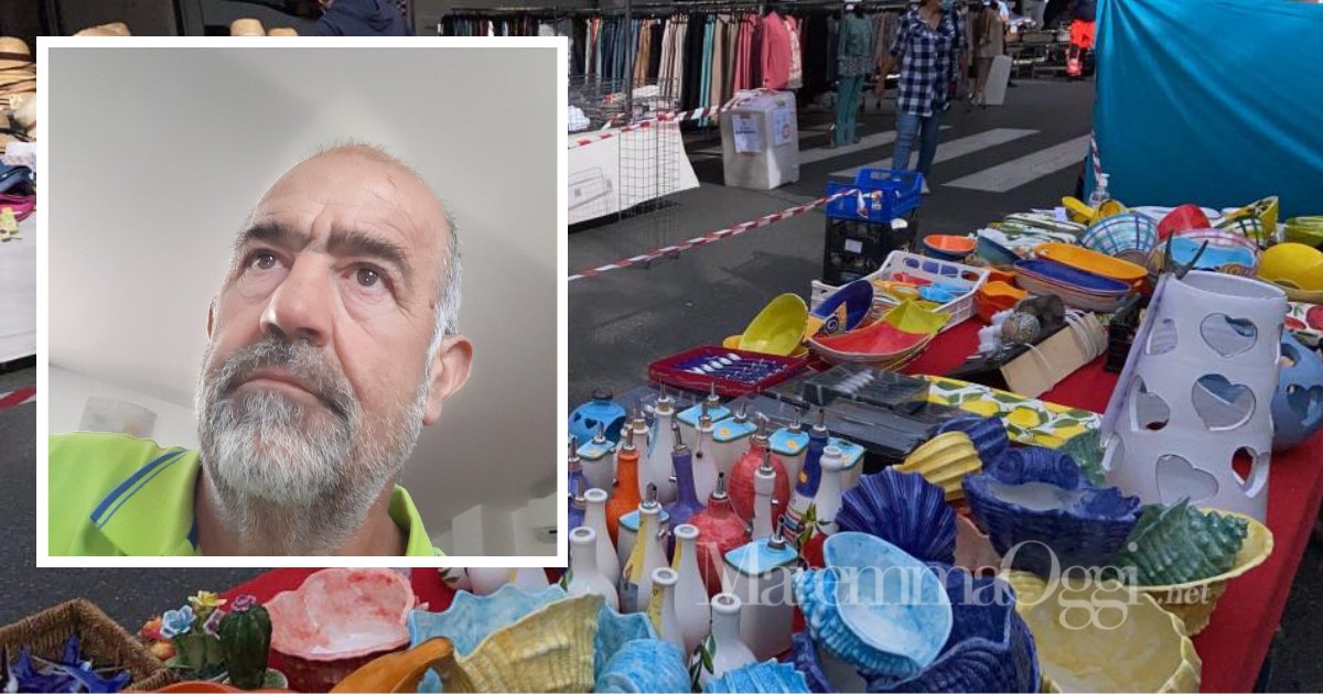 Addio a Sergio, l'ambulante col sorriso. Muore nel giorno del mercato ...