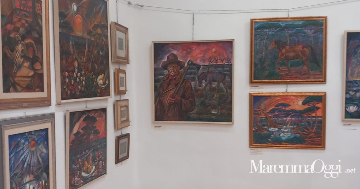 I quadri Parigi in mostra nel borgo medioevale | MaremmaOggi