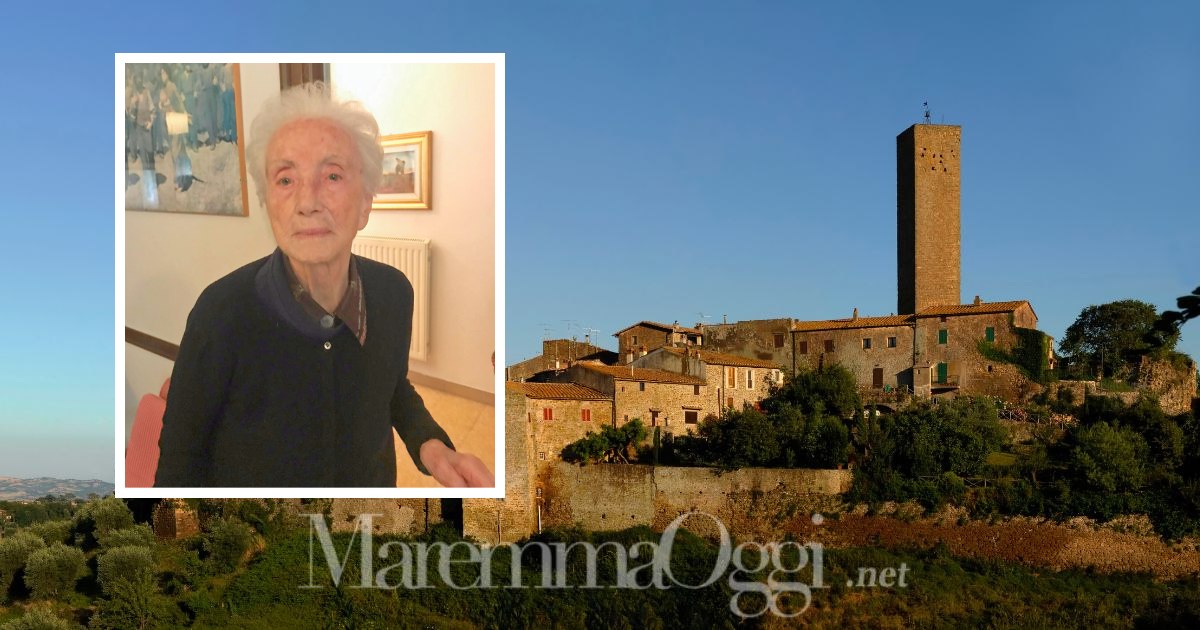 Dinda compie 100 anni. Il compleanno della vispa nonna di Pereta ...