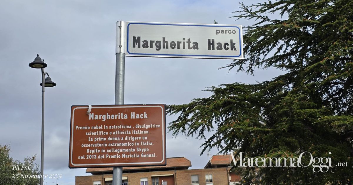 Un parco per Margherita Hack Premio Nobel in astrofisica: il doppio errore | MaremmaOggi