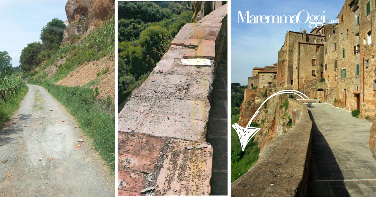 Staccano mattoni dal muro e li gettano dall'alto sulla Panoramica ...
