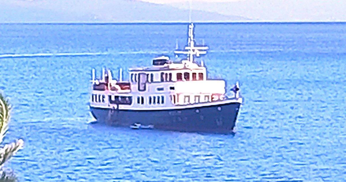Il panfilo Lady May of Glandore davanti ad Artemare Club | MaremmaOggi