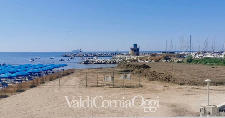Salivoli, spiaggia pronta per l’estate: raddoppiato l’arenile pubblico ...